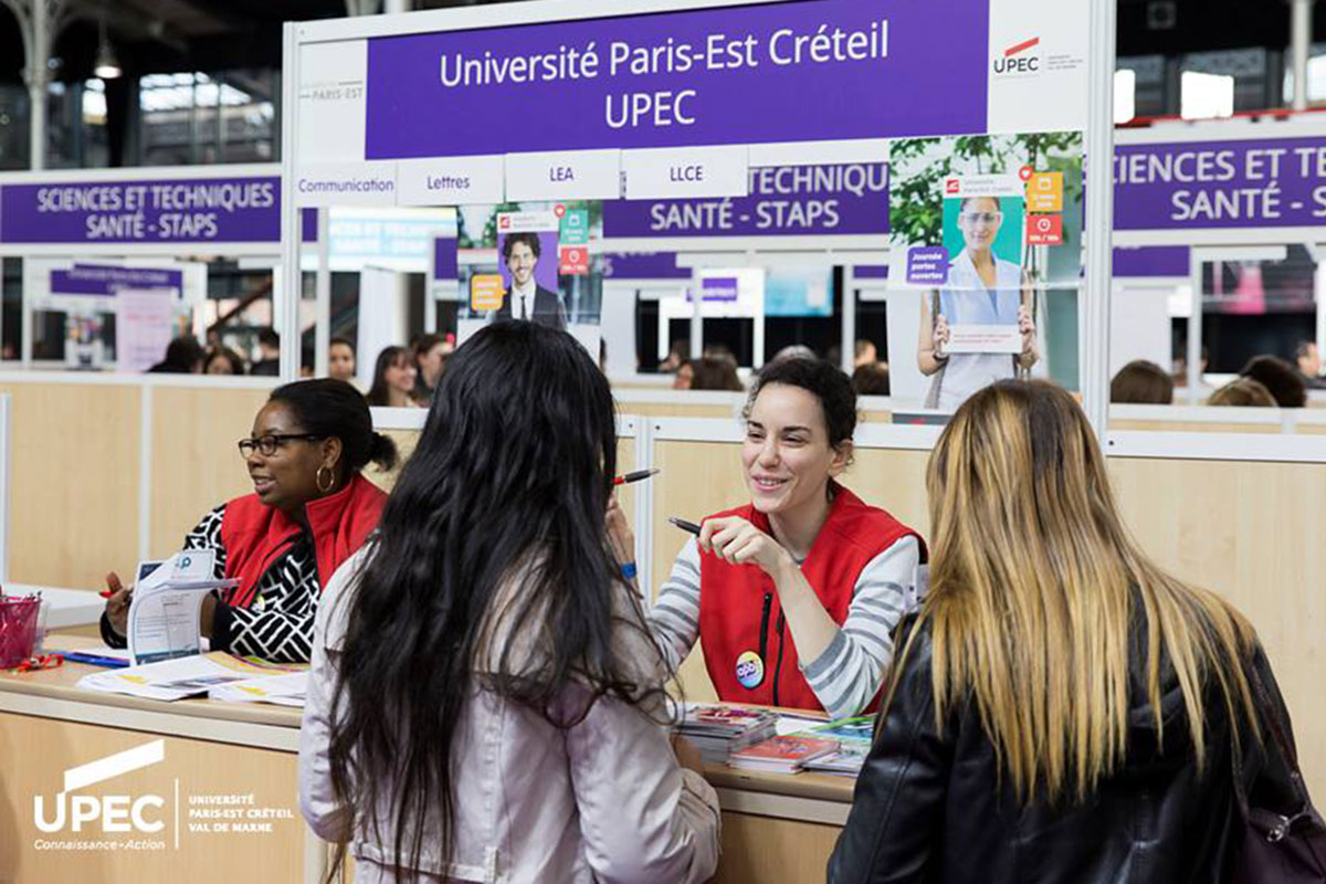 UPEC - Retrouvez l'UPEC au salon de l'Etudiant